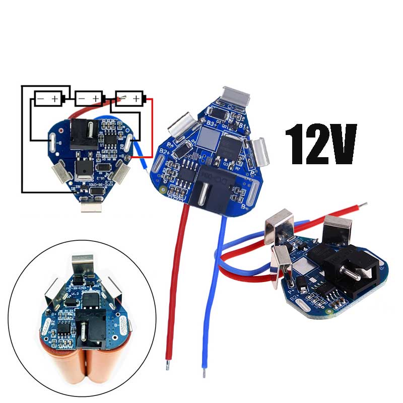 Jual Modul 3S 12.6V BMS Power Bank Balancer Battery Equalizer Board ...