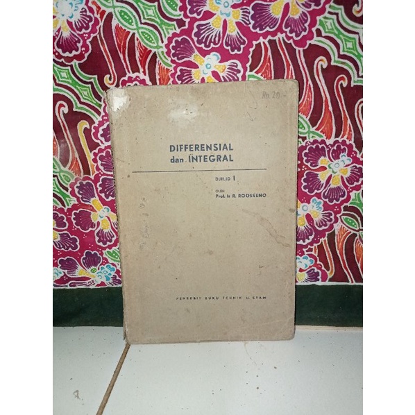 Jual BUKU DIFFERENSIAL DAN INTEGRAL JILID I | Shopee Indonesia