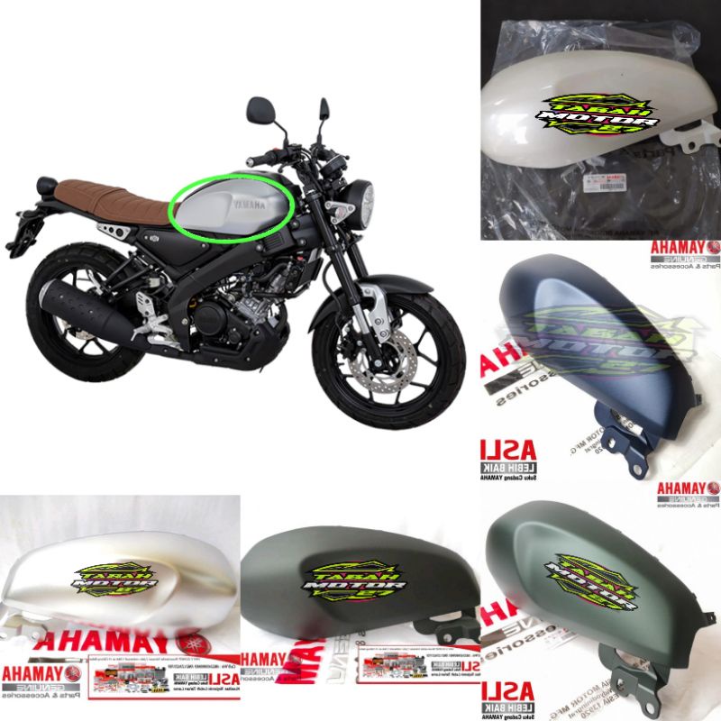 Jual Cover Tangki XSR155 KANAN/KIRI (SEBELAH) Original Yamaha Genuine ...