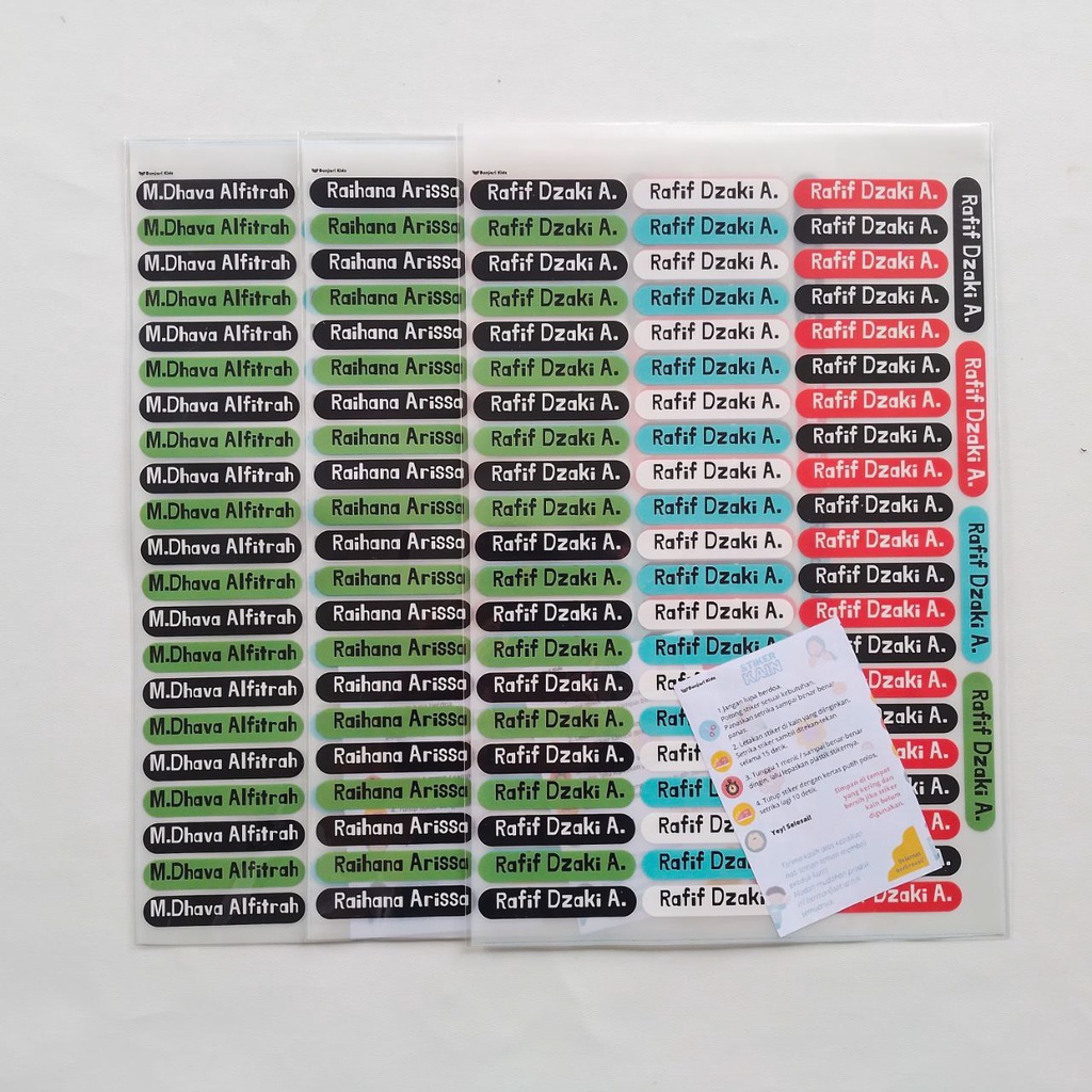 Jual Stiker Kain | Shopee Indonesia