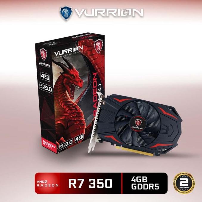 Jual Vga Vurion R7 350 4Gb Ddr 5 128 Bit Non Cod | Shopee Indonesia