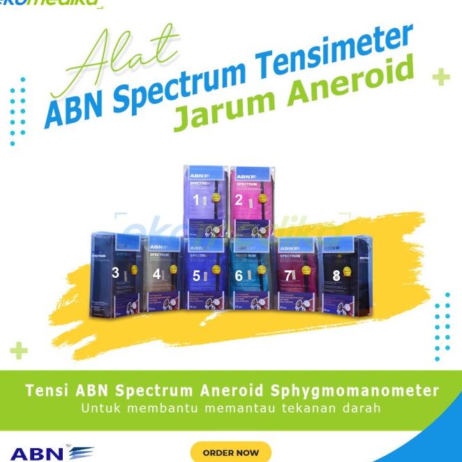 Jual Tensi Abn Spectrum Tensimeter Jarum Aneroid Abn Tensi Darah Manual ...