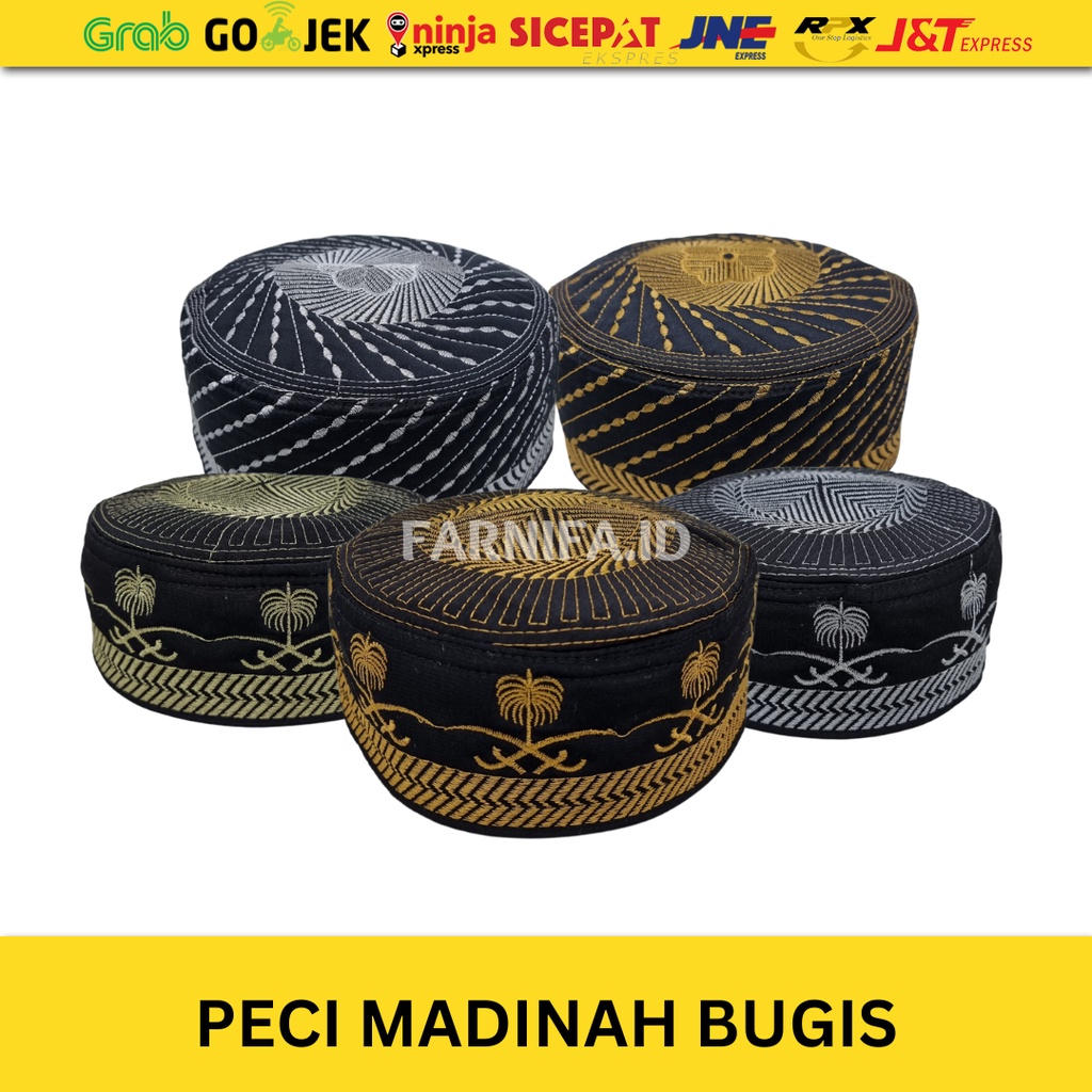 Jual Peci Madinah Bugis Super Kopeah Madinah Lokal Exclusive | Shopee ...