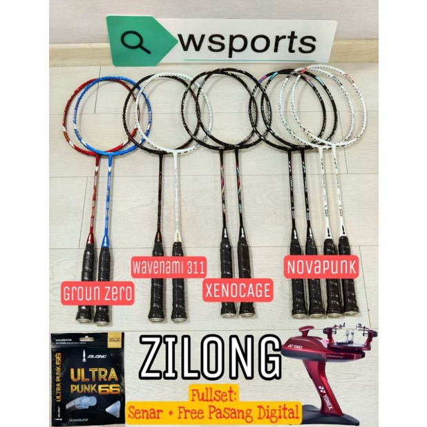 Jual Raket Badminton ZILONG 36LBS SHOCKWAVE CELESTIAL BLOODLUST GAMEBOX ...