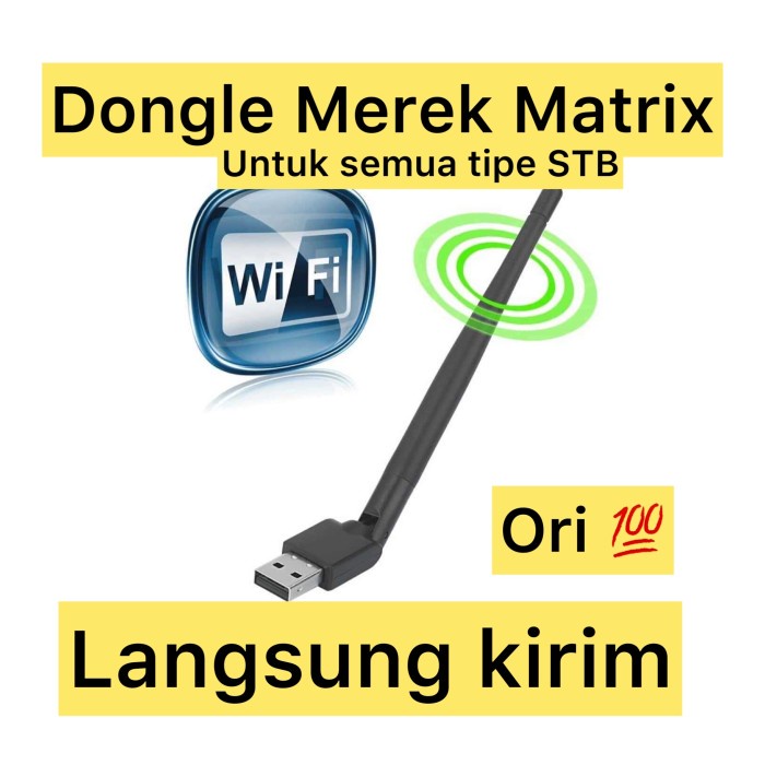 Jual DONGLE WIFI STB MATRIX APPLE | Shopee Indonesia