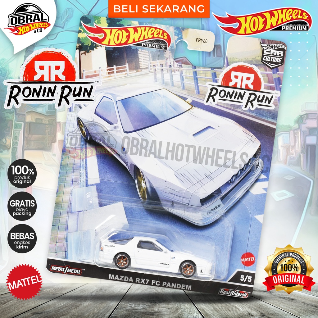 Jual Hot Wheels Ronin Run - Mazda RX7 FC Pandem | Shopee Indonesia