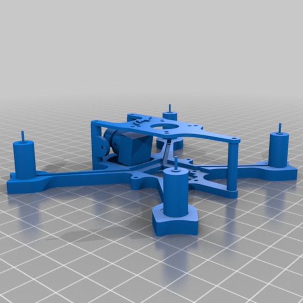 Jual Frame Drone Brushed 8520 8mm FPV Quad PLA | Shopee Indonesia