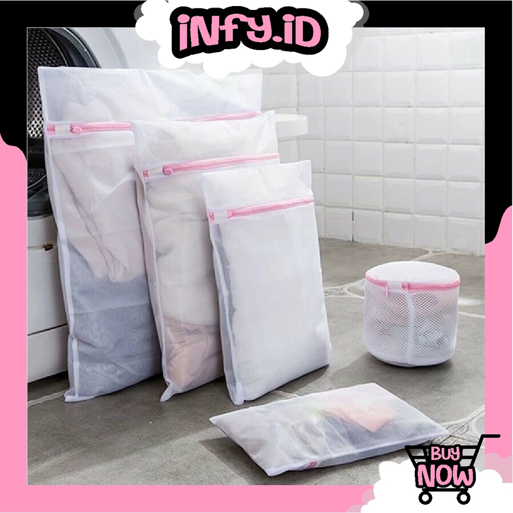 Jual INFY - Jaring Laundry Bag Jaring Baju Kotor Kantong Jaring Bra ...