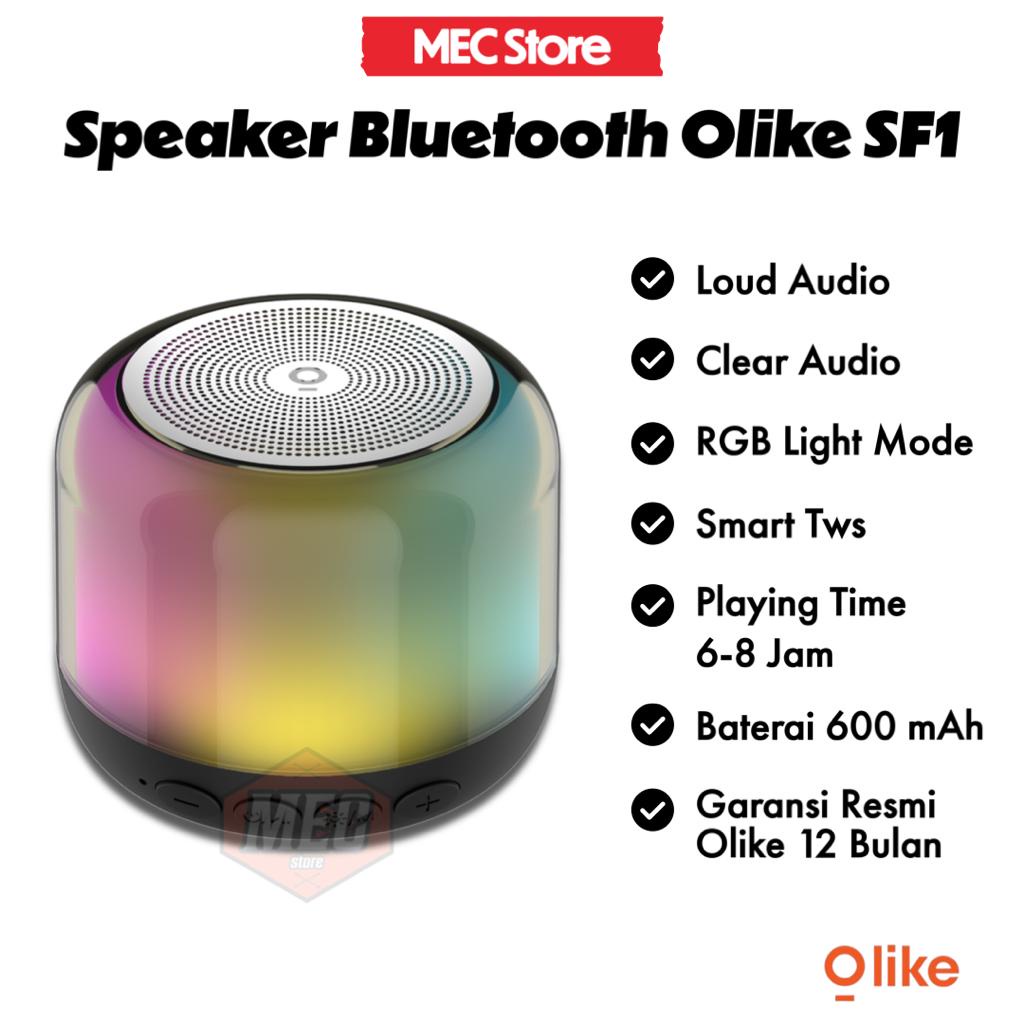 Jual Speaker Bluetooth Olike SF-01 RGB Wireless Portable Audio | Shopee ...