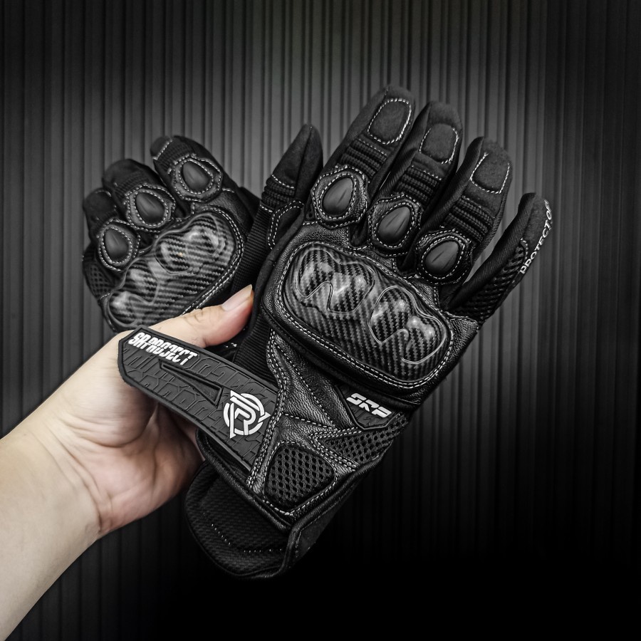 Jual Glove / Sarung tangan SR-PROJECT SRC V2 Black-white | Shopee Indonesia