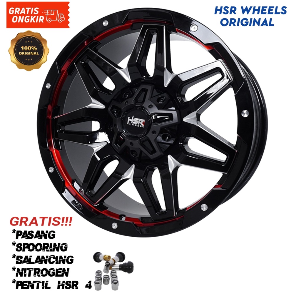 Jual Velg mobil hsr Wheel cocok untuk fortuner ,pajero,land cruiser ...