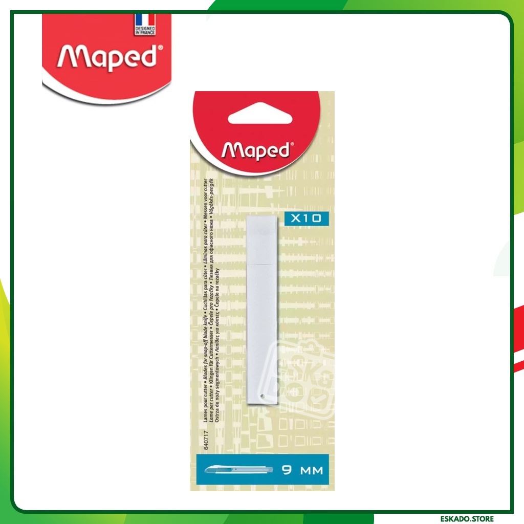 Jual Maped Isi Cutter / Refill Blade Ukuran 9 mm | Shopee Indonesia