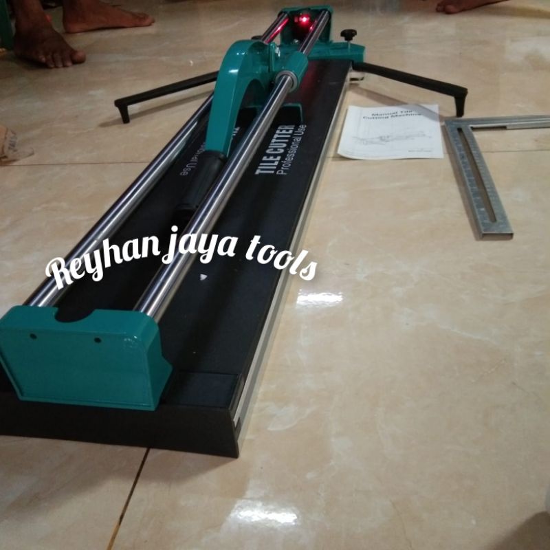 Jual Tile cutter 1 meter alat potong keramik granit manual 100 cm heavy ...