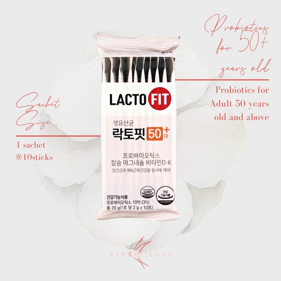 Jual LACTO-FIT Probiotics 50+ 1 SACHET @10sticks (Korea Probiotik ...
