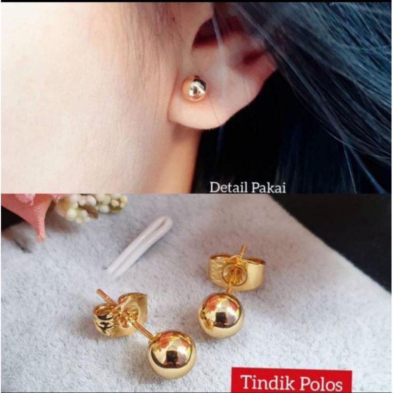 Jual anting titanium pentol P181928 | Shopee Indonesia