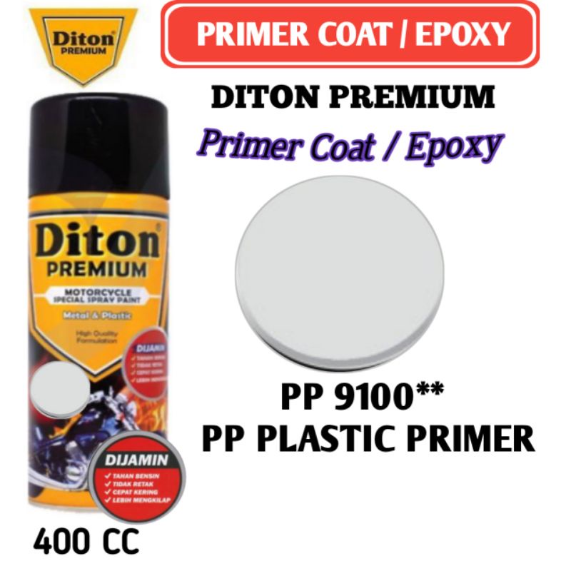 Jual PP 9100 PP PLASTIC PRIMER DITON PREMIUM 400cc Cat Semprot Pylok ...