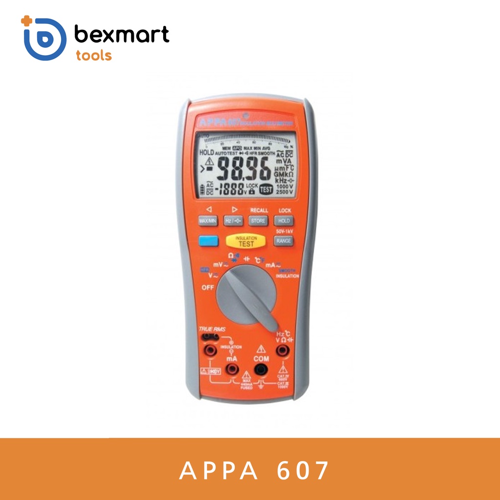 Jual APPA 607 Digital Multimeter / Insulation Tester | Shopee Indonesia