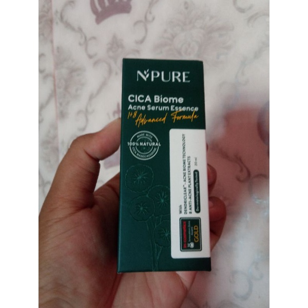 Jual Npure Cica Biome Acne Essence Serum 20ml | Shopee Indonesia
