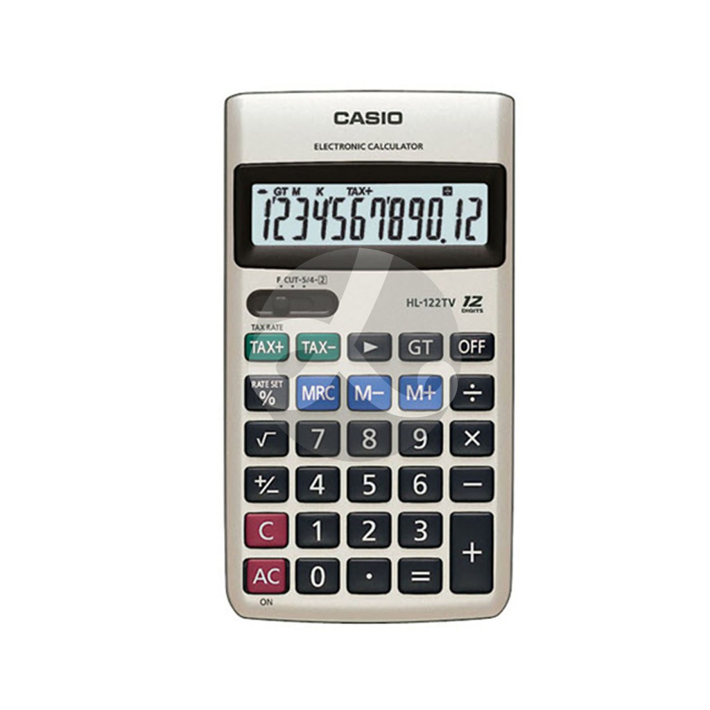Jual Kalkulator Casio Practical Calculator HL-122TV Original Kalkulator ...