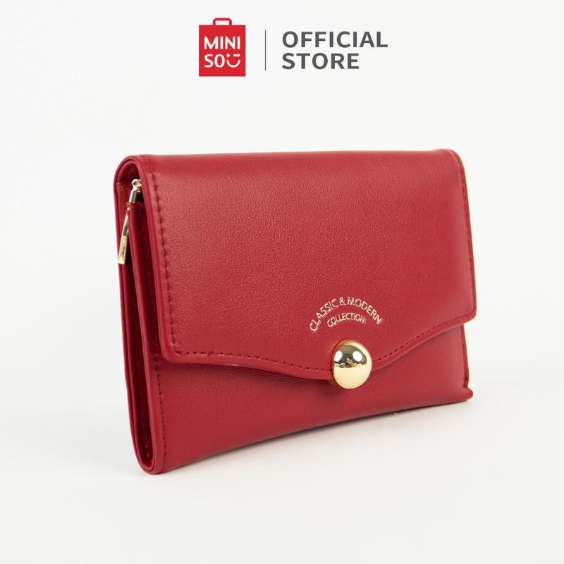 Jual MINISO Dompet Lipat 3 Terbaru | Dompet Miniso Dekorasi Bola ...