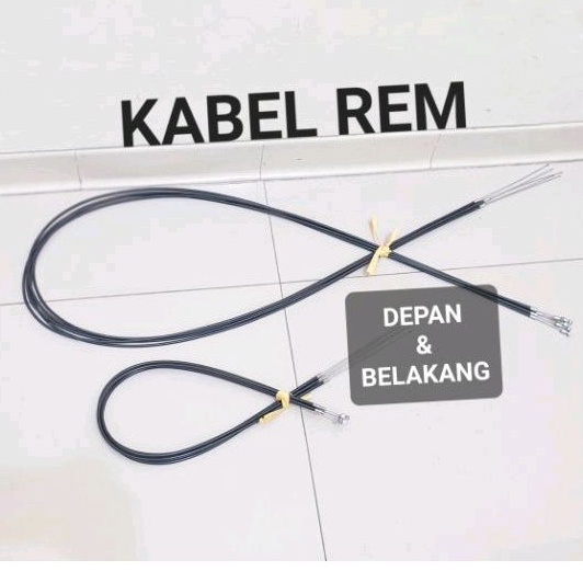 Jual Kabel Cable Set Rem Sepeda Outer Inner Housing Brake Depan Dan ...