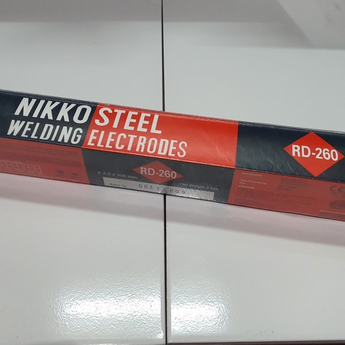 Jual Kawat Las Listrik Nikko Steel Rd-260 2Mm 2 Mm Isi 1 Kg / Elektroda ...