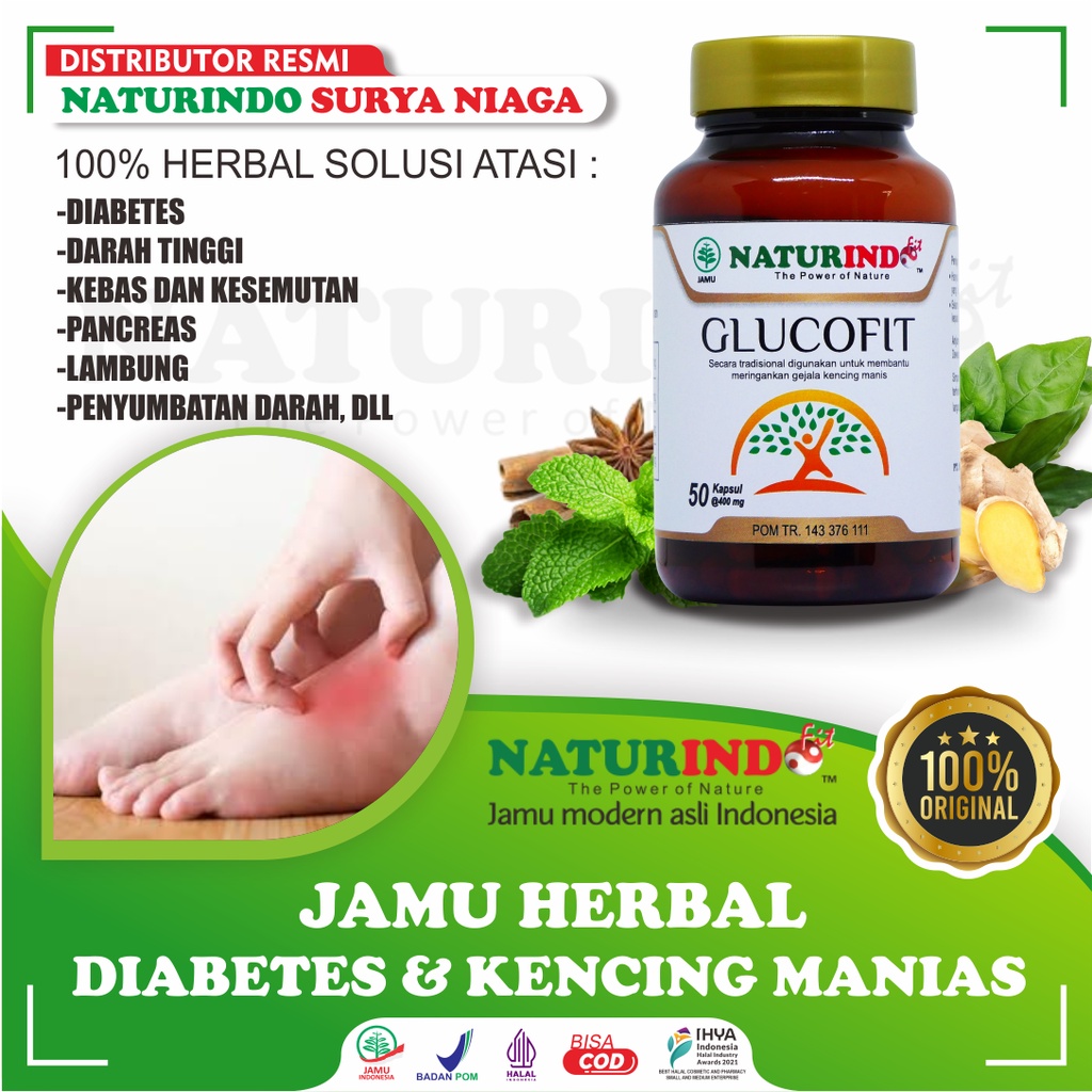 Jual Obat Diabetes Paling Ampuh Herbal Diabetes Gula Darah Glucofit ...