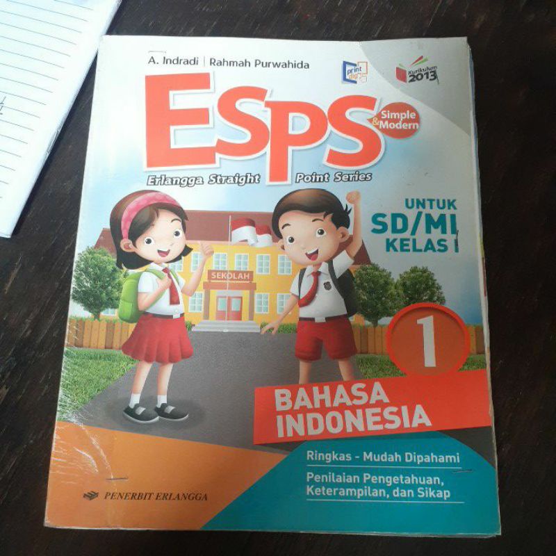 Jual buku ESPS bahasa indonesia klas 1 & 3 simple&modern original bekas | Shopee Indonesia