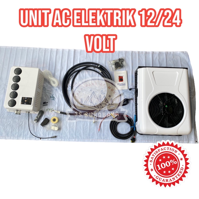 Jual Unit Ac Elektrik Mobil Alat Berat Truk 12 VOLT/ 24 VOLT Universal ...