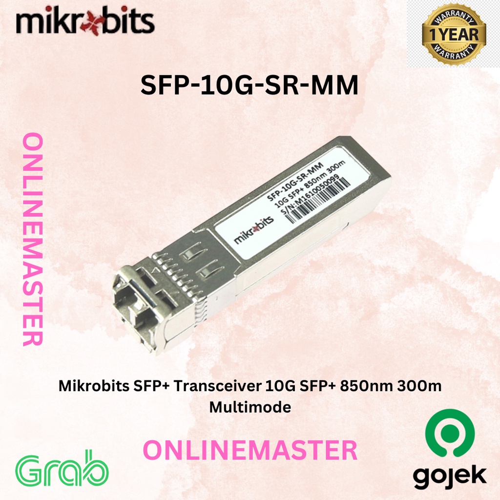 Jual Mikrobits SFP+ Transceiver SFP-10G-SR-MM | Shopee Indonesia
