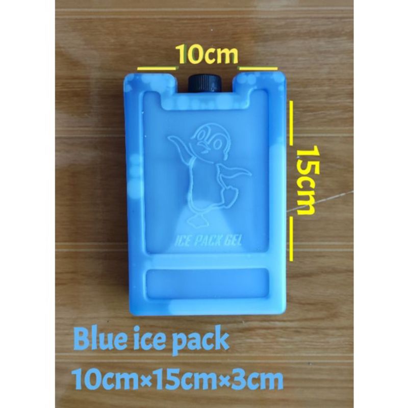 Jual Blue ice pack pinguin 15x10x3cm ice gel thermafreeze dry ice pack ...