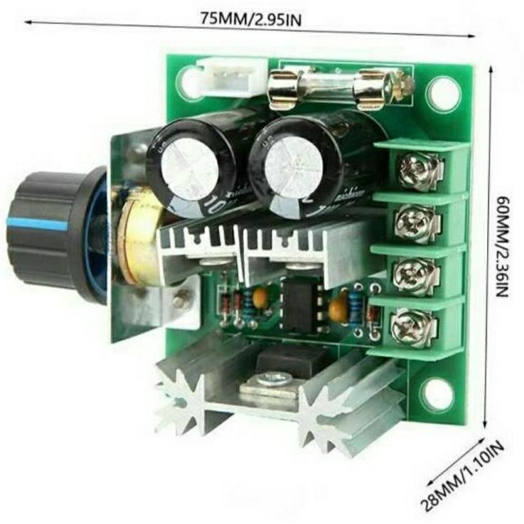 Jual Update Keren PWM Module 10A 12-40V DC Motor Speed Controller LED Dimmer DC | Shopee Indonesia