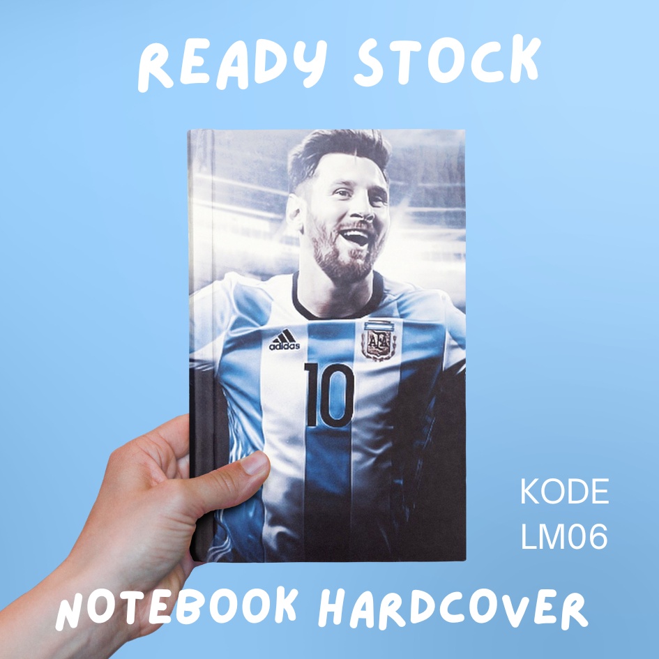 Jual BUKU NOTEBOOK LIONEL MESSI/ BUKU SEKOLAH/ BUKU CATATAN/ BUKU ...