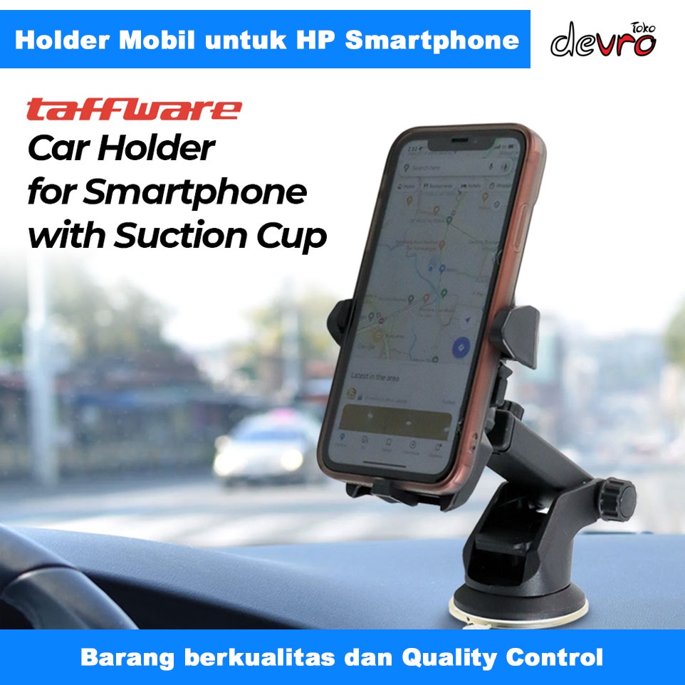 Jual Holder HP Mobil - Car Holder for Smartphone with Suction Cup ...