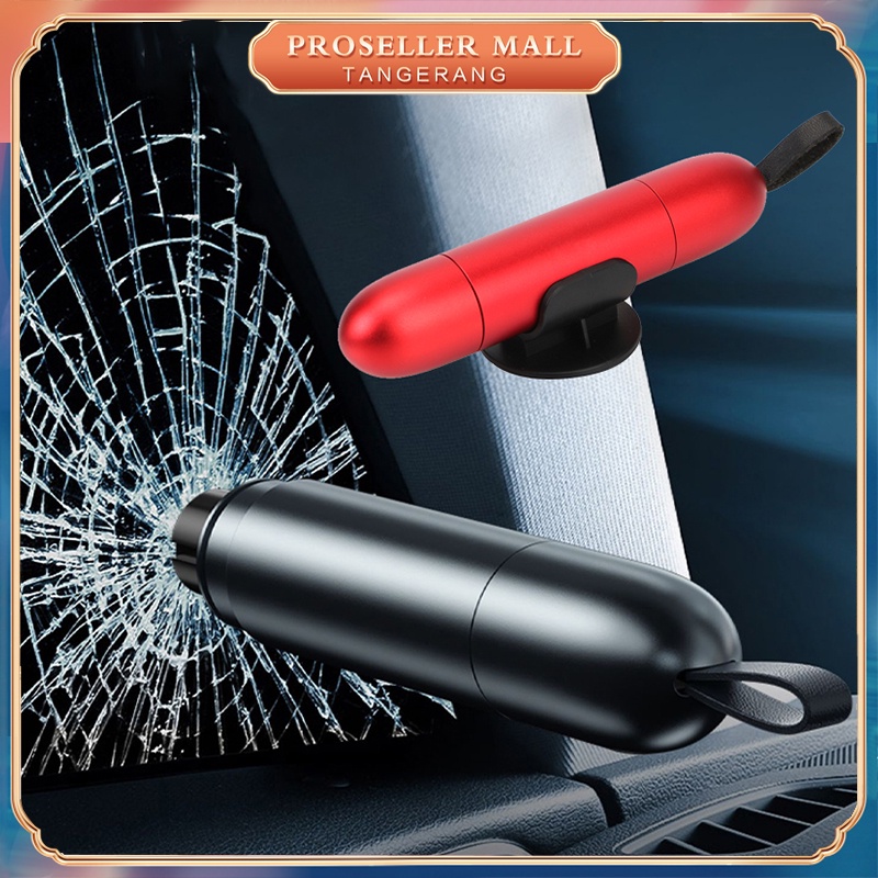 Jual Alat Palu Pemecah Kaca Mobil Emergency Safety Hammer Glass Breaker ...