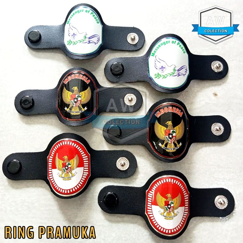 Jual Ring pramuka garuda & messenger of peace [ MOP ] Ring kalep ...