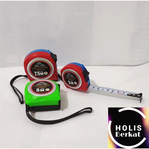 Jual ROL METER / METERAN CARL SCHLIEPER PROLITE 3 METER 5 METER 7,5 ...