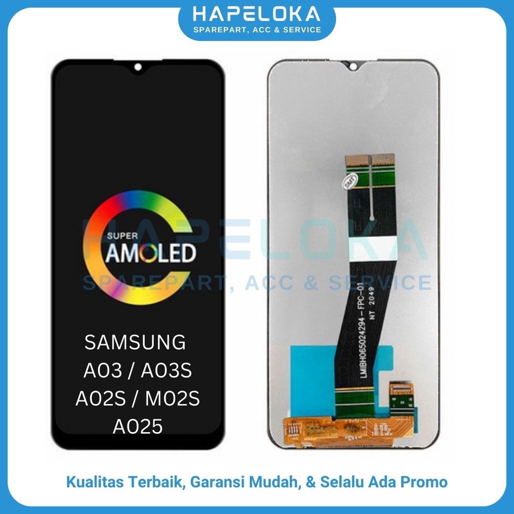 Jual LCD TOUCHSCREEN SAMSUNG A03 / A03S / A02S / A025 / M02S - ORI ...