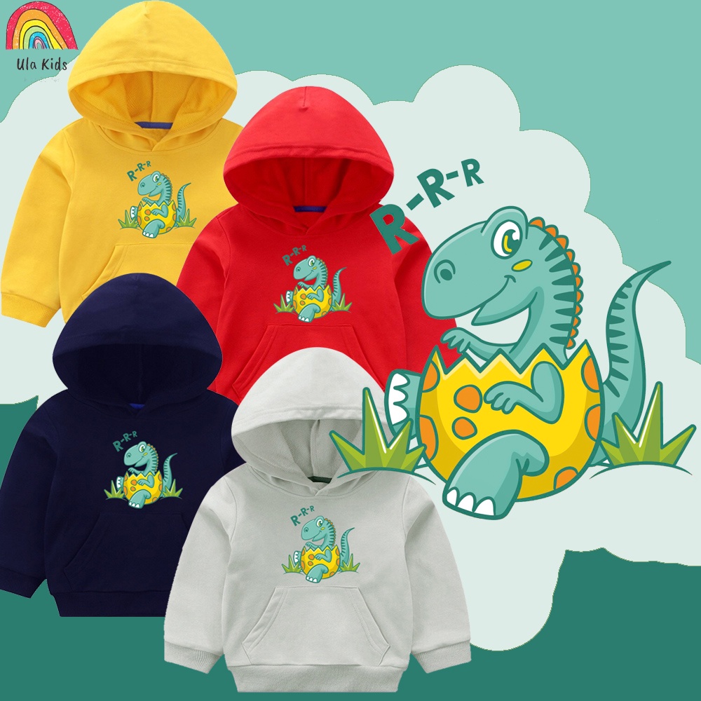 Jual Sweater Anak Hoodie Anak Jaket Anak Unisex R-Saurus Usia (1-6 thn ...