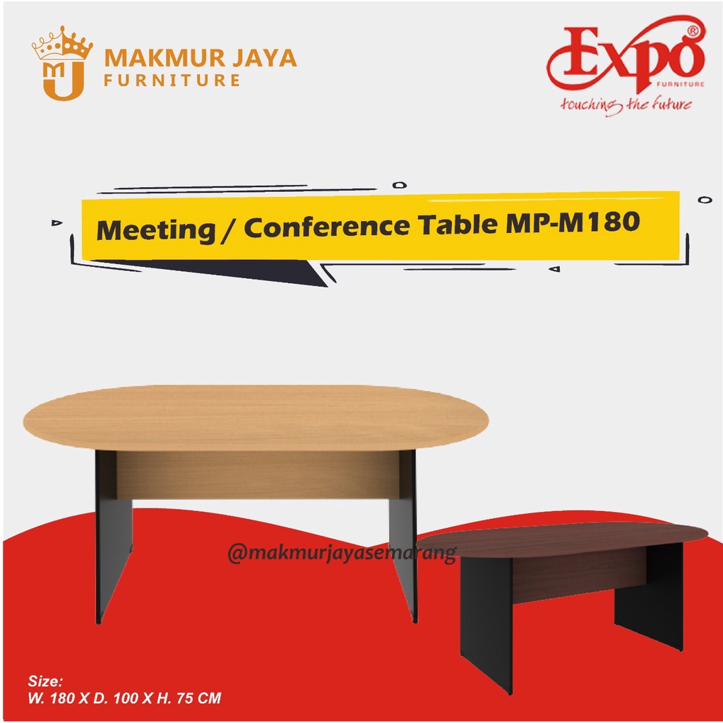 Jual MEJA KANTOR EXPO MEETING/CONFERENCE TABLE MP-180 | Shopee Indonesia