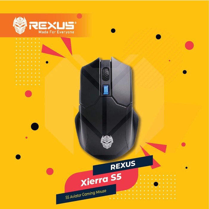 Jual Rexus Xierra S5 Aviator Gaming Mouse | Shopee Indonesia