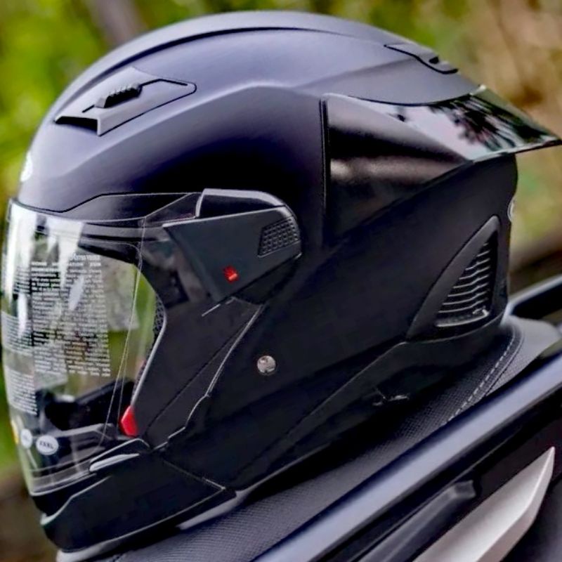 Jual helm zeus 611C matt black doff hitam dop zs611c z611c 611 C ...