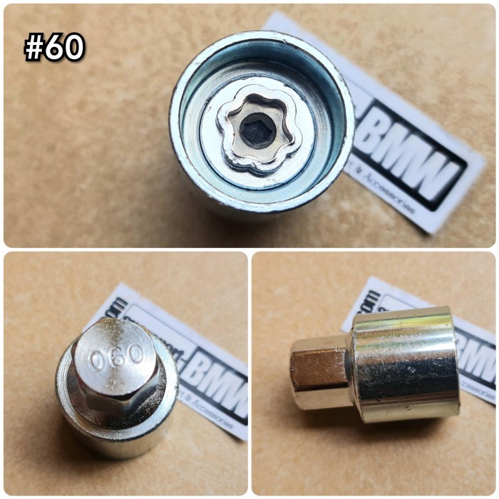 Jual Adaptor Adapter Baut Roda Anti-Theft #60 BMW F Series / MINI AG15 ...