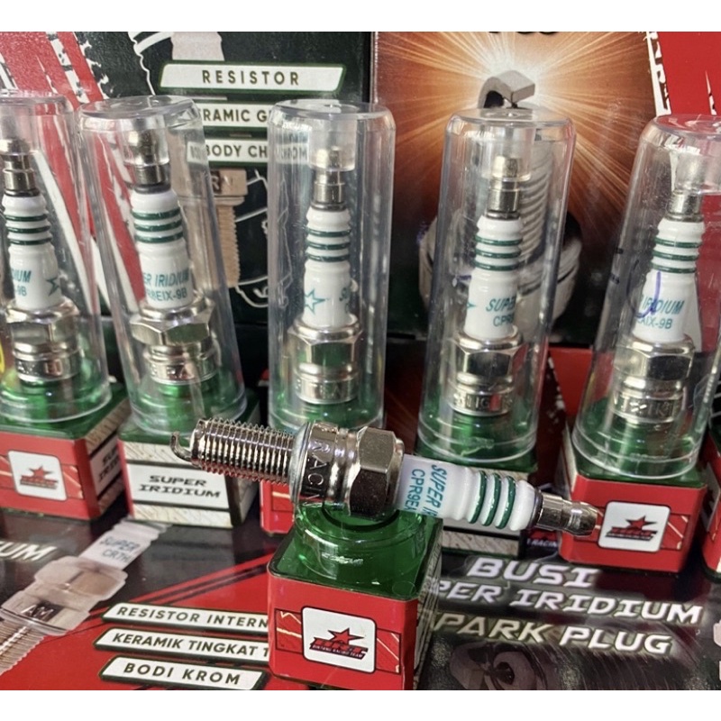 Jual BUSI RACING SUPER IRIDIUM BRT MOTOR YAMAHA HONDA SUZUKI ORIGINAL | Shopee Indonesia