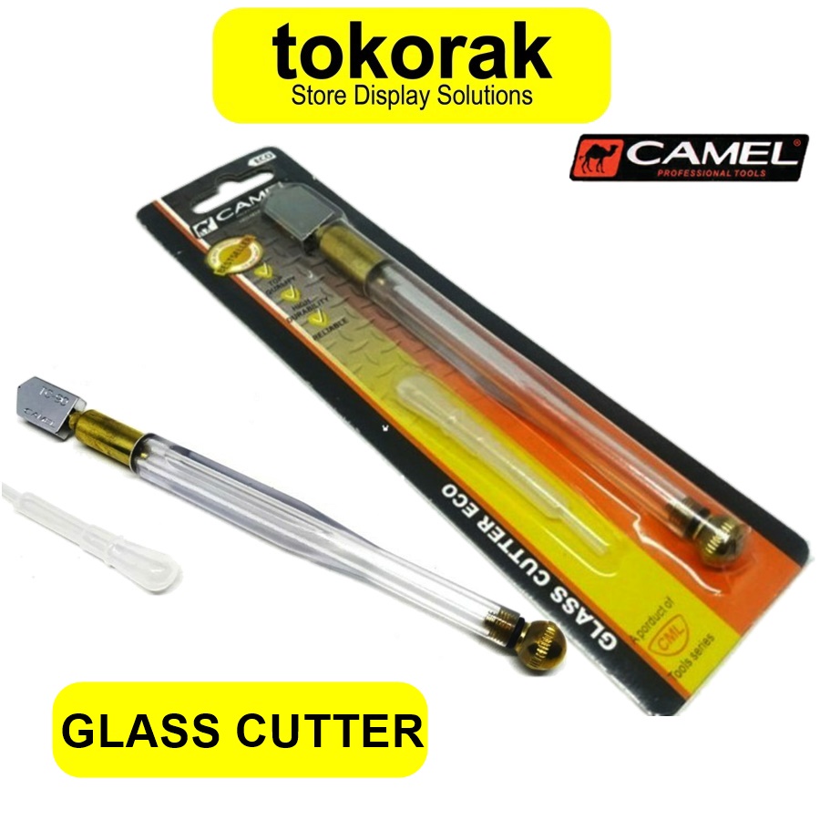 Jual CAMEL PISAU POTONG KACA CAMEL ECO ALAT PEMOTONG KACA GLASS CUTTER ...