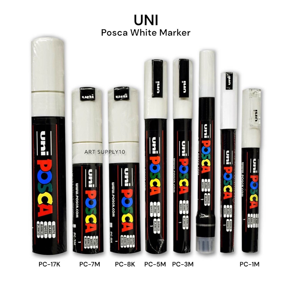 Jual Uni Posca White Marker | Shopee Indonesia
