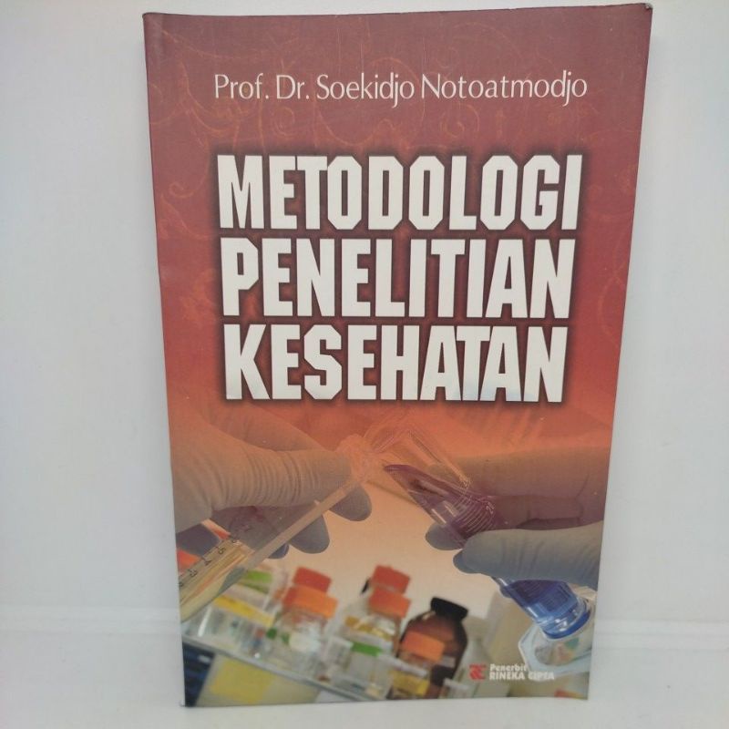 Jual original metodologi penelitian kesehatan soekidjo notoatmodjo | Shopee Indonesia