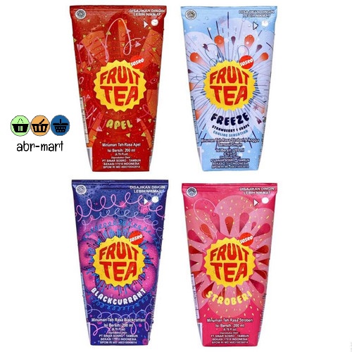 Jual FRUIT TEA 200 ML KEMASAN GENGGAM [ SATUAN ] | Shopee Indonesia