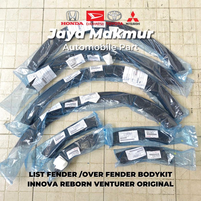 Jual List Fender Over Fender Bodykit Innova Reborn Venturer Original ...