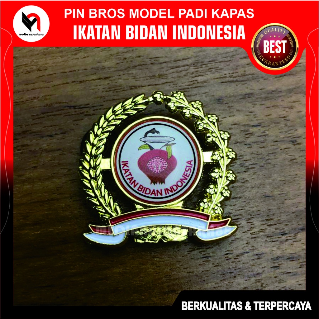 Jual Pin Bros Ikatan Bidan Indonesia Pin Lencana Logo IBI Model Padi ... Jual Pin Bros Ikatan Bidan Indonesia Pin Lencana Logo IBI Model Padi ...